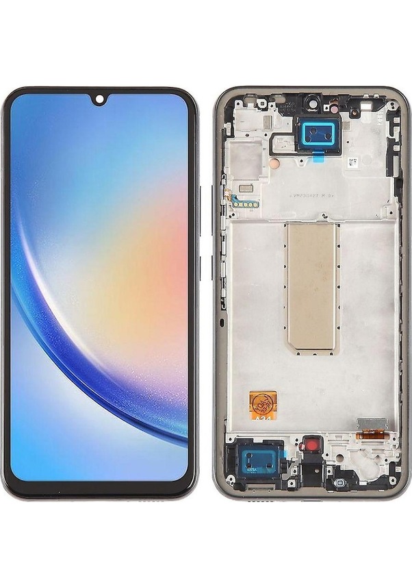 Samsung Galaxy A34 5g A346 İle Uyumlu Çıtalı Lcd Ekran Dokunmatik Dar ...