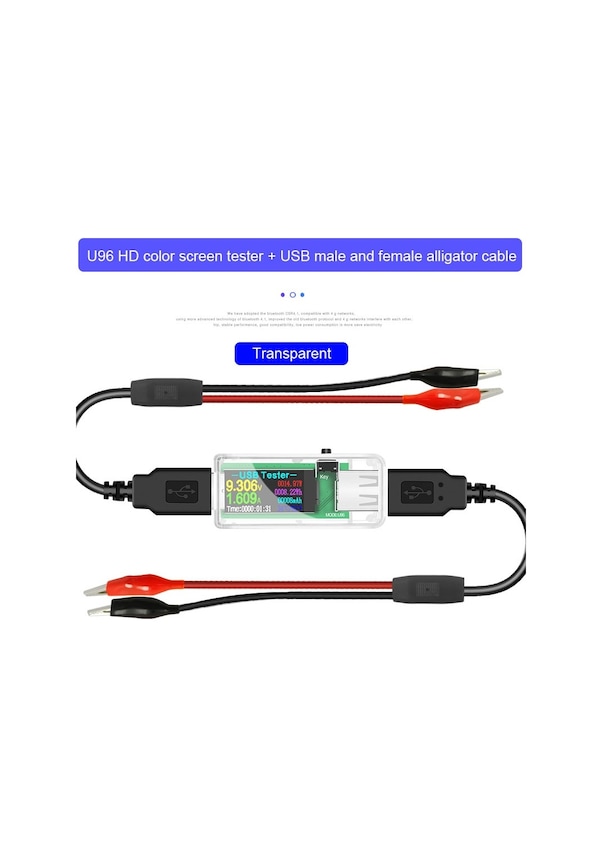 Tm Cable-10/13 İn 1 Usb Test Cihazı Akım Gerilim Göstergesi Elektrik ...