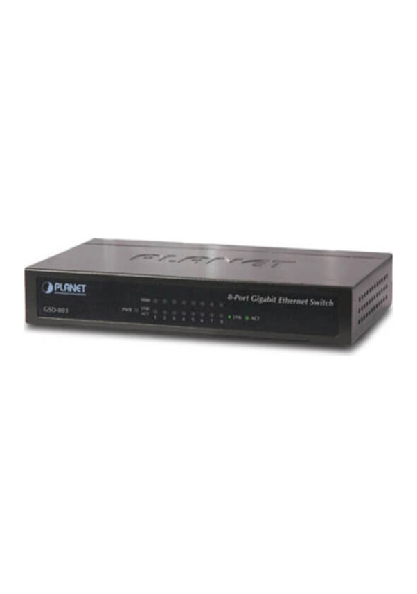 Hub-Planet 8 Port 10/100/1000 Metal Gsd-803 Swıtch Fiyatları ve Özellikleri