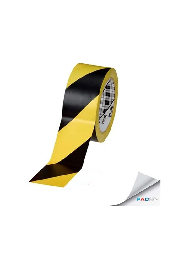 3M 766i Genel Amaçlı Sarı/Siyah Bant - 50 mm. x 33 mt. (3 Adet ...