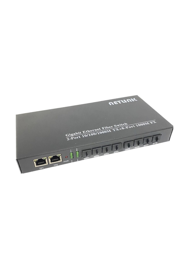 Netlink NTL8SFP2G 8 SFP Port+2 RJ45 100/1000 Fiber Switch Fiyatları ve ...