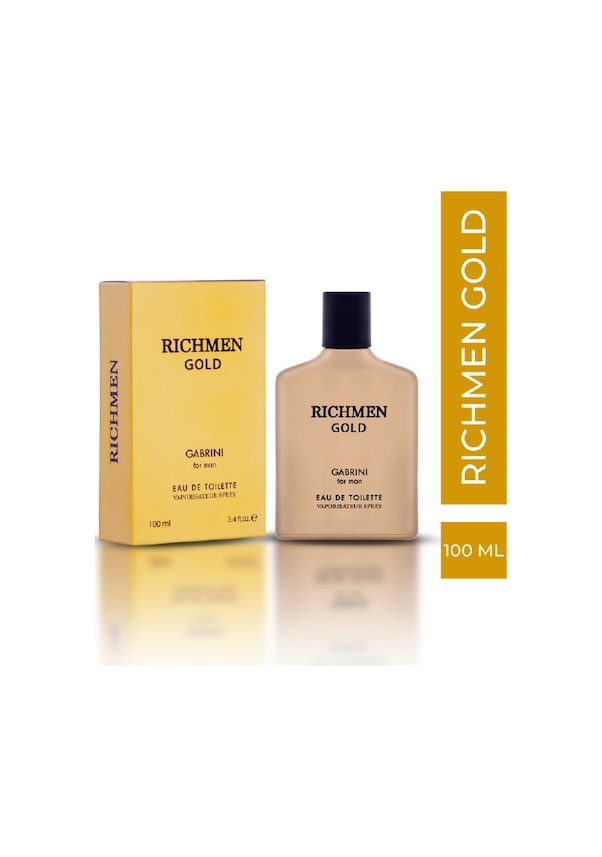 Gabrini Richmen Gold Erkek Parfüm EDT 100 ML Fiyatları ve Özellikleri