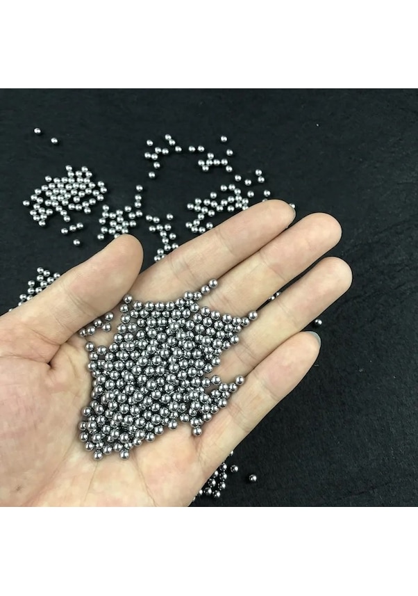 100 Adet 4mm Çelik Bilya, Çok Amaçlı Bilye, Tane Demir Misket Rulman ...