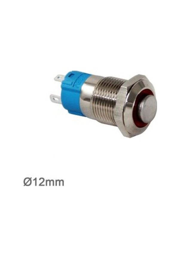 12Mm Metal Led'Li Kalıcılı Buton 12V,24V Mavi Fiyatları ve Özellikleri