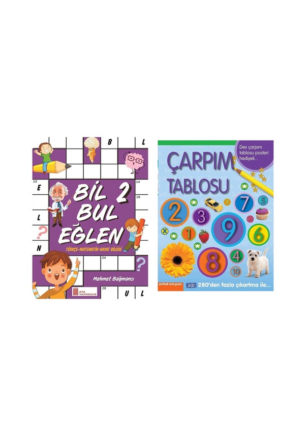 Ata 2.sınıf Bil Bul Eğlen + Çarpım Tablosu Fiyatları ve Özellikleri