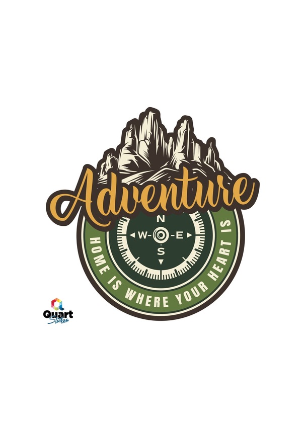 Adventure Camping Pusula Sticker Off Road Sticker (501276434) 10 X 10 ...