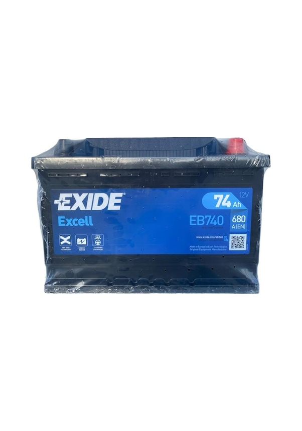 Exide Excell 74ah Eb740 680 En Akü Hayir Eski Aküm Yok Fiyatları ve ...