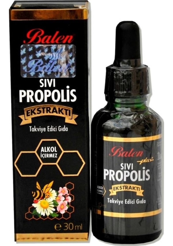 Balen Sıvı Propolis Ekstraktı Takviye Gıda 30 ML Fiyatları ve Özellikleri