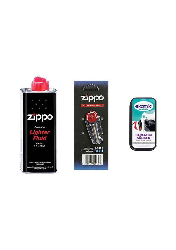 Zippo Benzini + Zippo Çakmak Taşı Set Fiyatları ve Özellikleri