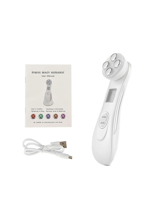 Createtech 5-ın-1 Rf Ems Cilt Güzellik Cihazı Radyo Frekansı Elektroporasyon Led Foton Güzellik ...