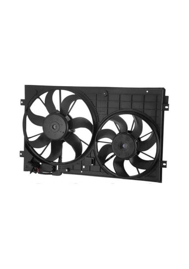 416800-cıft Fan Motoru + Davlumbaz Komple 360/295 300+200 Caddy Iv ...