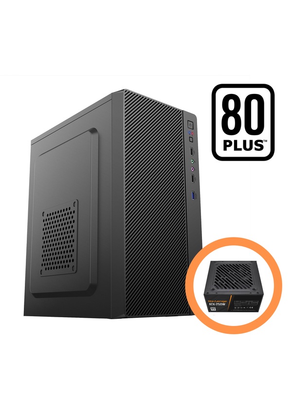 Revenge Razor 250 W Psu Mikro ATX Bilgisayar Kasası +Güç Kaynağı ...