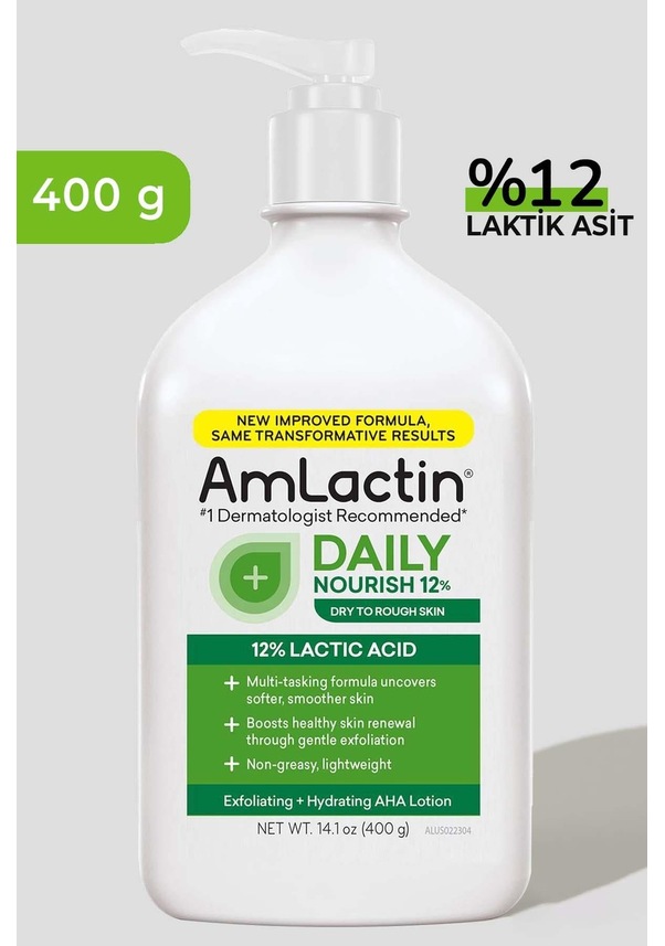 Amlactin 12% Lactic Acid Günlük Besleyici Losyon 400gr Fiyatları ve ...