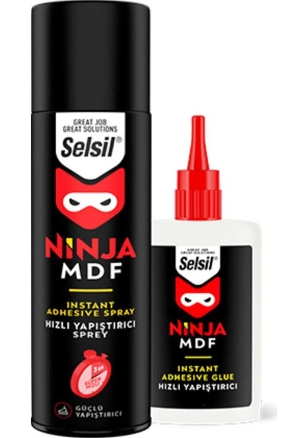 Selsil Ninja Mdf Hızlı Yapıştırıcı 400 Ml Fiyatları ve Özellikleri