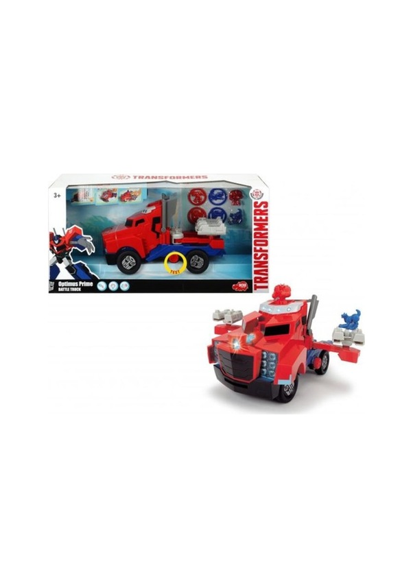 Transformers Optimus Prime Battle Truck Sesli Disk Atan Araç Fiyatları ...