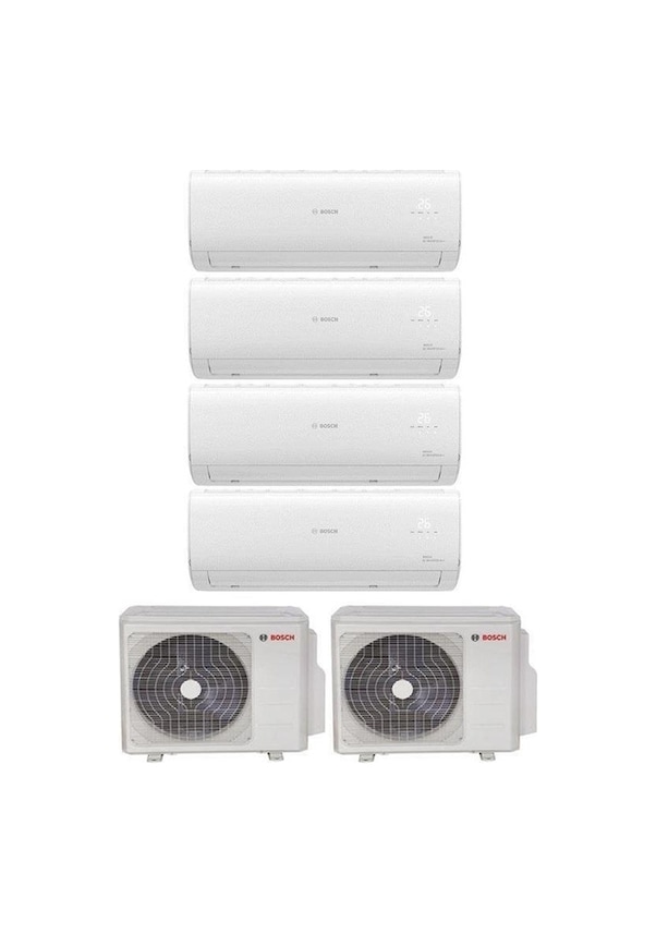 Bosch Multi Split İnverter Klima 72000 Btu Dış 36+36 + 4 İç Ünite 12000 ...