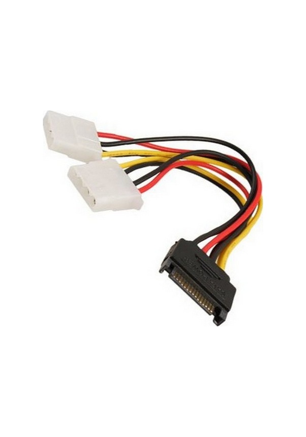 Sata To 2x 3.5 Ide Power Çoklayıcı Y Kablo Sata Erkek-2x Ide Dişi ...