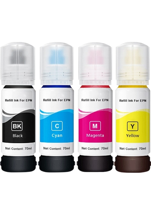 EPSON L3310/L3111/L3150/L3151 103 Uyumlu Mürekkep 4 Renk Fiyatları ve ...