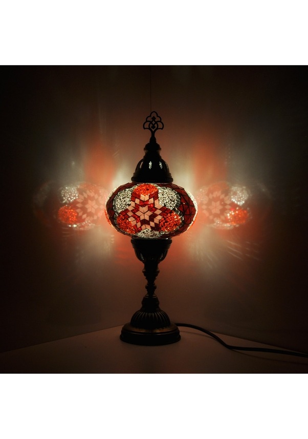 Dekoratif Fas Lambası Osmanlı Lambası Komodin Üstü Abajur Fiyatları ve ...