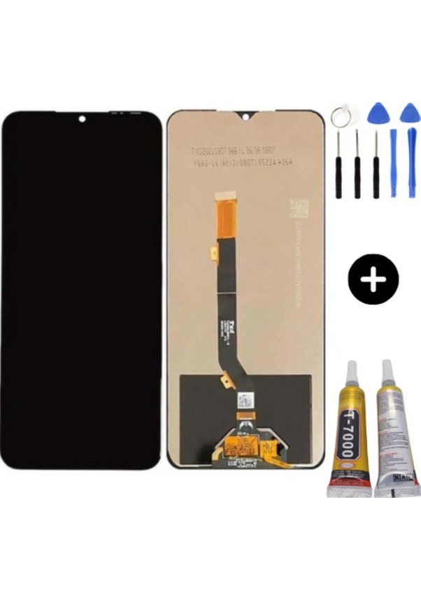Tecno Spark 9 Pro Uyumlu Lcd Ekran Dokunmatik + Montaj Seti Çok Renkli ...