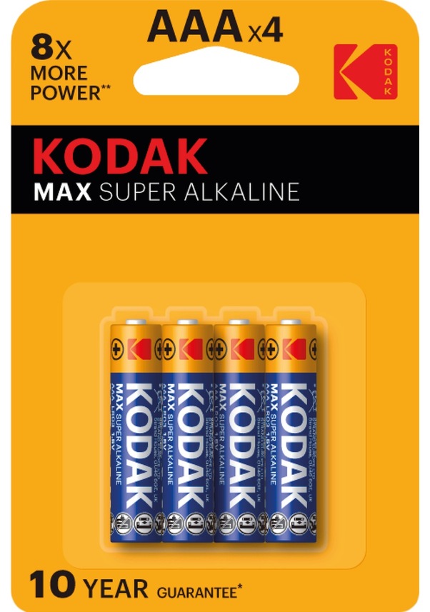 Kodak Max Alkalin İnce Pil Aaa 4'lü Fiyatları ve Özellikleri