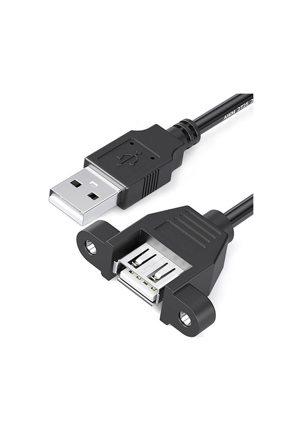 usb 2.0 dişi erkek panel tipi montaj tipi usb kablo 1m Fiyatları ve ...