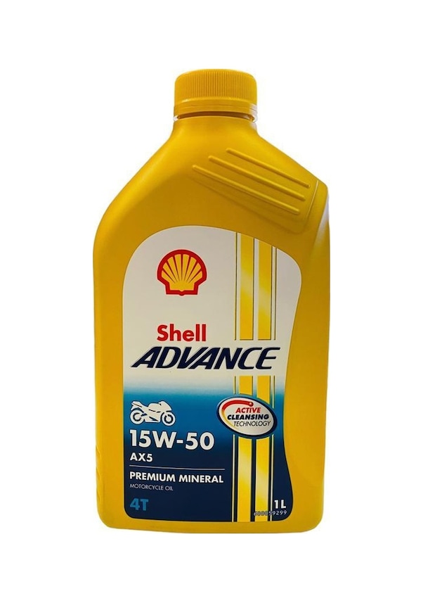 Shell Advance 4t Ax5 15w-50 Mineral Motosiklet Motor Yağı 1lt Fiyatları ve Özellikleri
