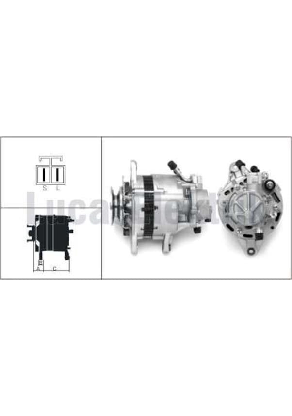 ALTERNATOR 12V 65A H100 2.5D 2.5TD L200 LUCAS LEA0203 OEM Fiyatları ve ...