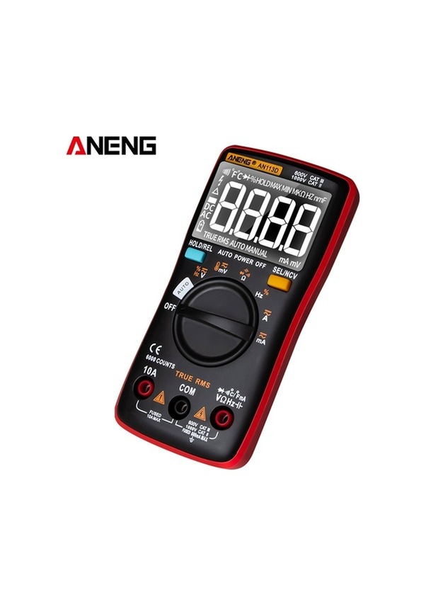 Cordial Aneng An113d Dijital Multimetre 6000 Sayım True Rms Ac/dc Akım ...