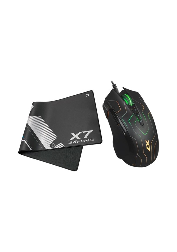 A4 Tech X89 Oscar X7 Oyuncu Mouse + XP-70L Extended Oyuncu Mouse Pad Siyah Fiyatları ve Özellikleri