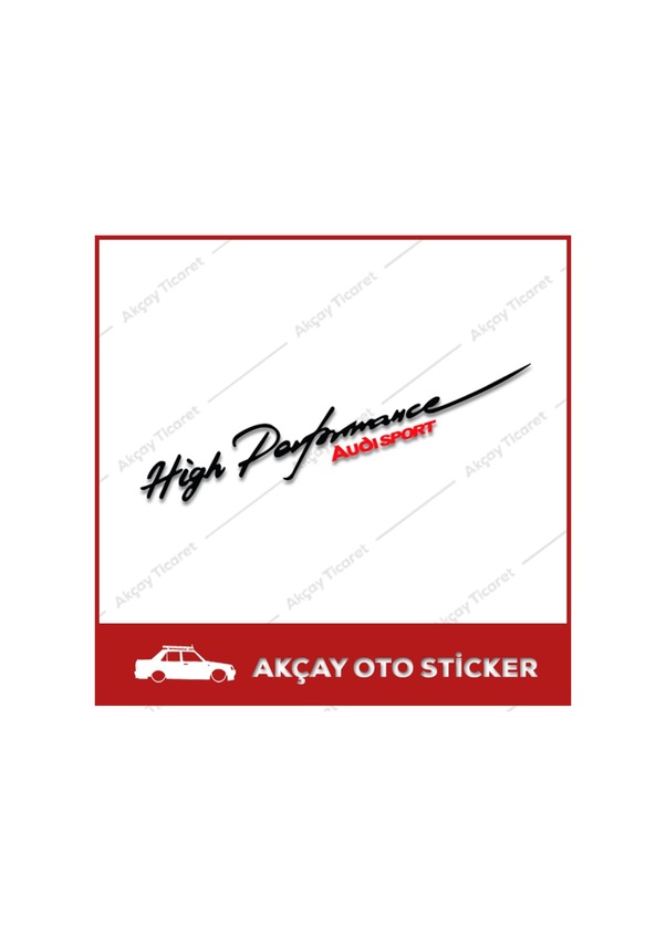 High Performance Audi Sport Sticker Audi Sticker Oto Sticker Gri-15Cm X ...