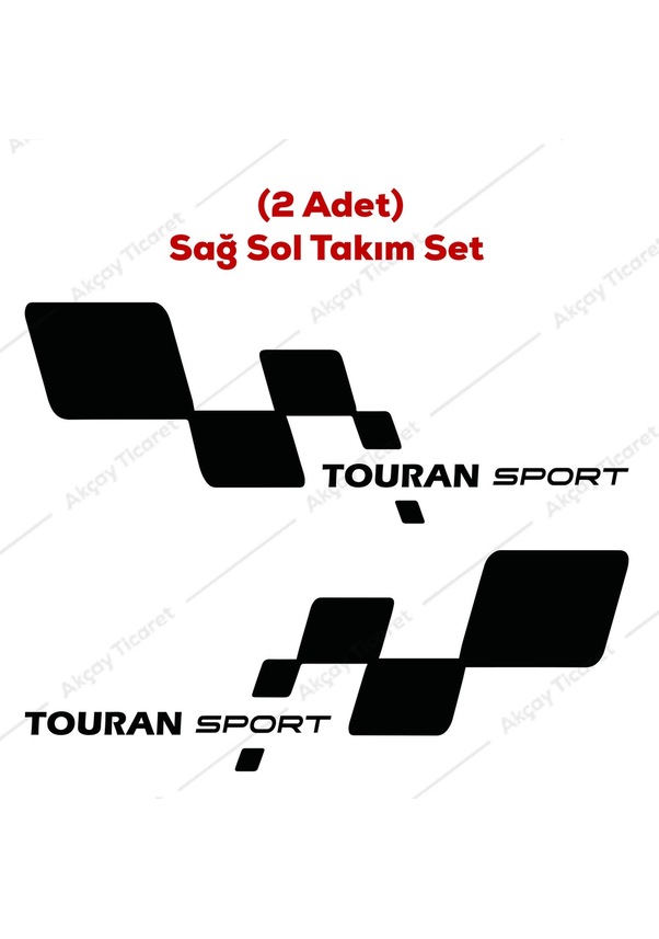 Volkswagen Touran Sticker Touran Araç Sticker Touran Oto Sticker ...