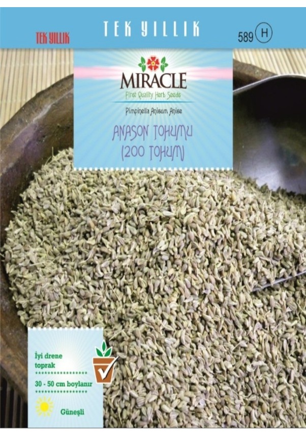 Miracle Anason Tohumu 200 Tohum Fiyatları ve Özellikleri