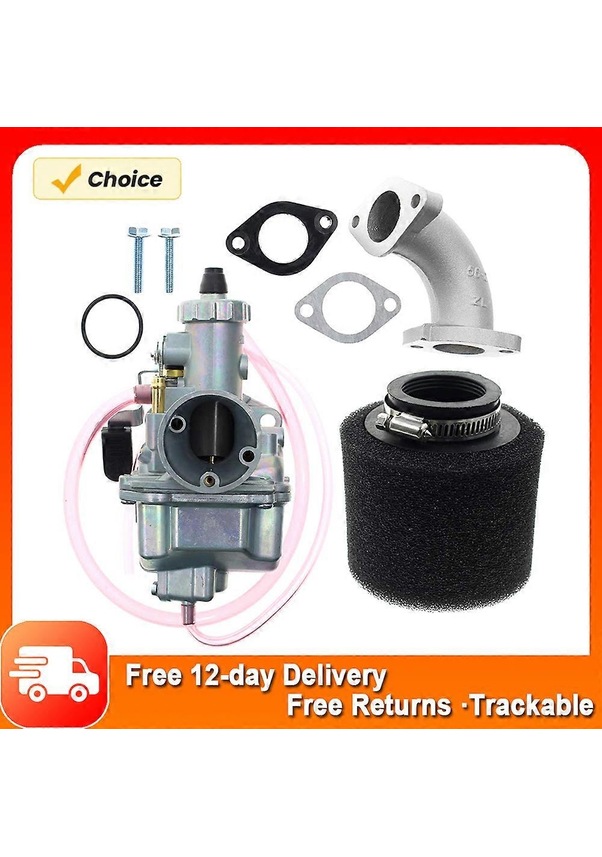 Vm22 26mm Karbüratör Seti Uyumlu Uyumlu Mikuni Giriş Borusu Pit Dirt Bike 110cc 125cc 140cc ...