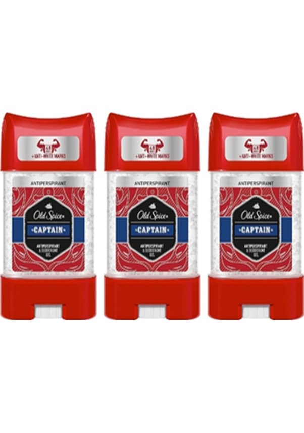 Old Spice Captain Clear Erkek Jel Stick Deodorant 3 x 70 ML Fiyatları ...