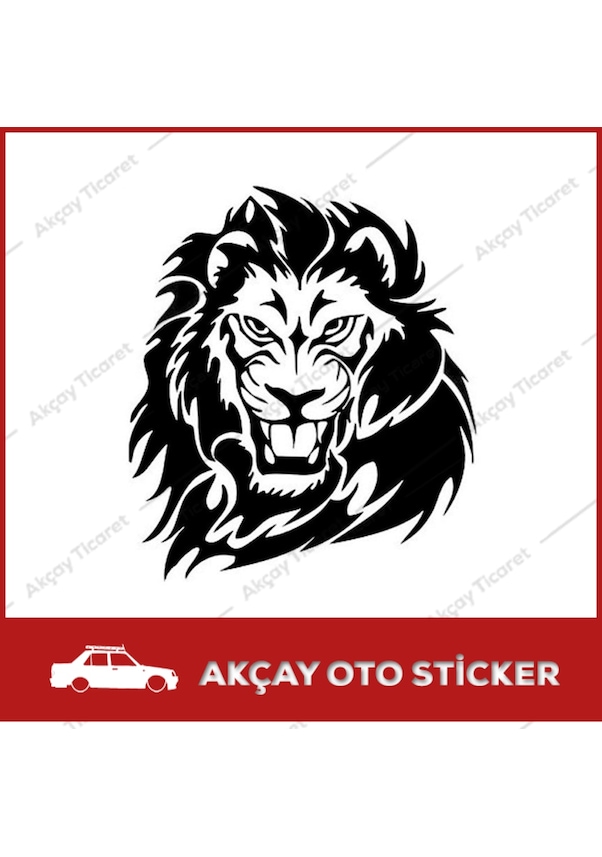 Aslan Sticker Aslan Oto Sticker Araba Sticker Arma Sticker Fiyatları ve ...