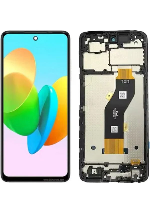 Tecno Spark 20c Uyumlu Çıtalı Hk Lcd Ekran Dokunmatik Çok Renkli ...
