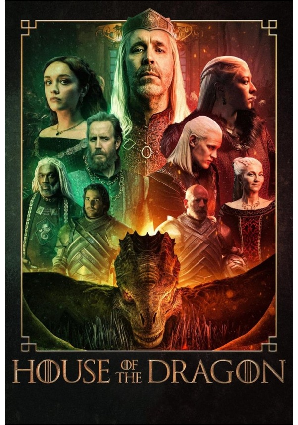 House Of The Dragon 2022 1 Tv - Dizi Folyo Afiş - Poster 50 Cm X 70 Cm 50 x 70 Fiyatları ve ...
