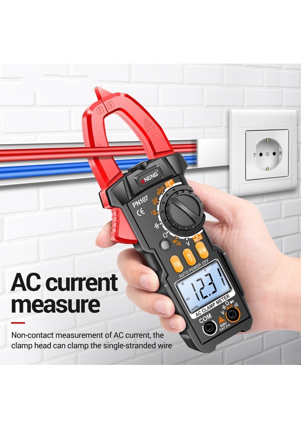 Geeksen Dijital Pens Metre Cat Iı 600v Ac Voltaj Multimetre Test Cihazı ...