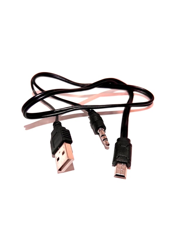 Mini USB 5 Pin + 3.5MM AUX Kablosu, AUX ve Şarj 2 in 1 Kablo Fiyatları ...