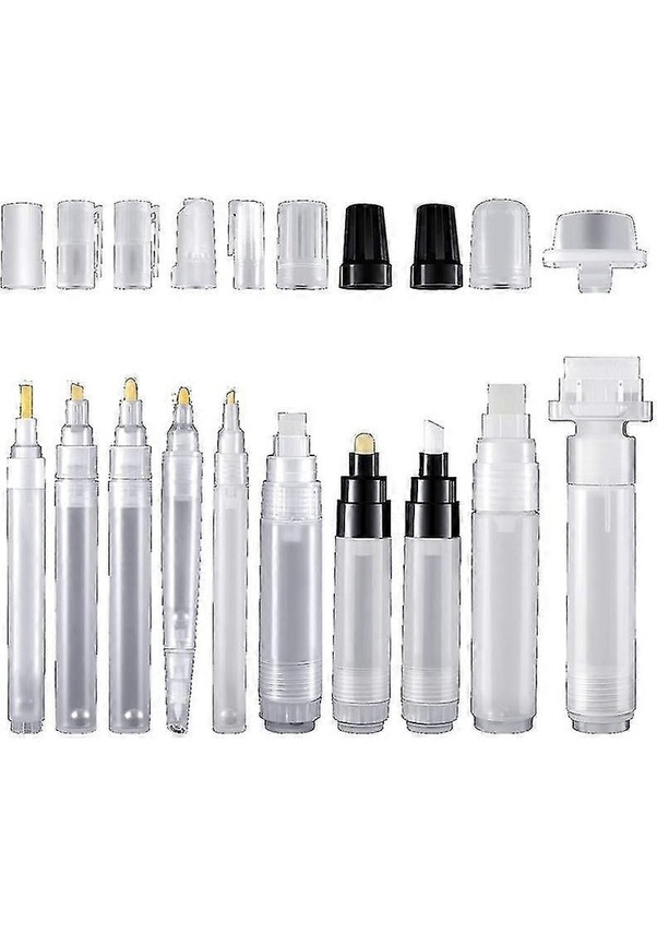 10 Adet Doldurulabilir Boya Kalemleri Boş Kalem Çubuk Boya ...