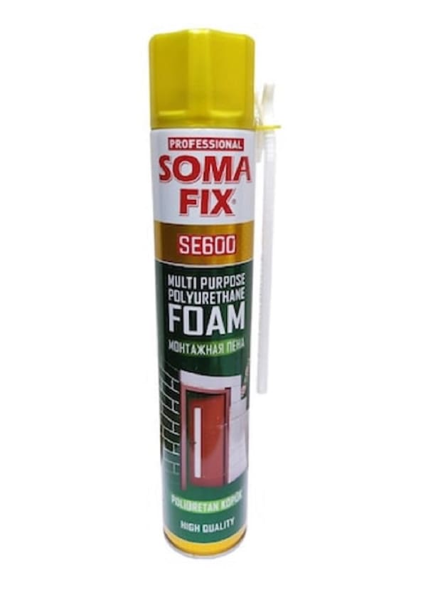 Somafix Poliüretan Köpük 600 G - 750 P.Ü.Köpük Kapı Pencere Pipet ...