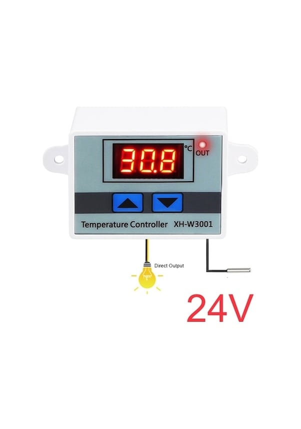 Fashionfit Xh-w3001 Termostat Soğutma Sıcaklık Sensörü Ntc Led Kontrol Isıtma Dijital Cihazı ...