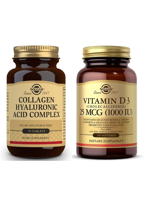 Solgar Hyaluronic Acid Collagen Complex 30 Tablet Solgar Vitamin ...