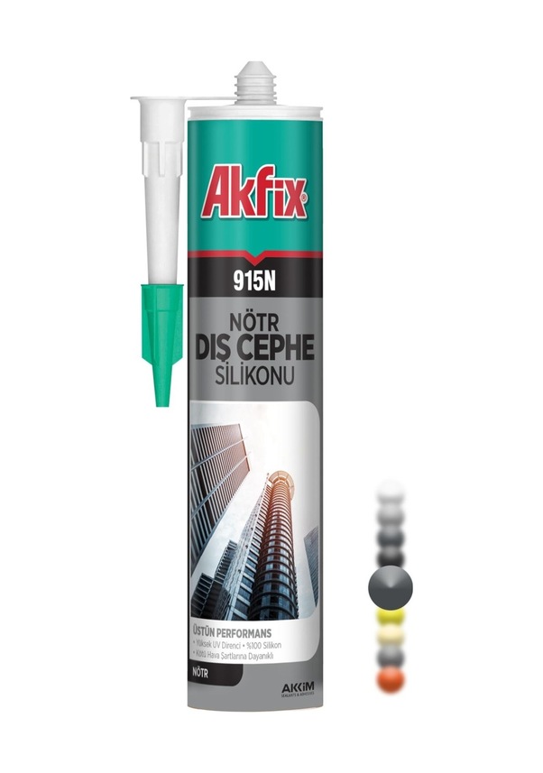 Akfix 915n Nötr Dış Cephe Silikonu Beyaz 280 Ml Fiyatları ve Özellikleri