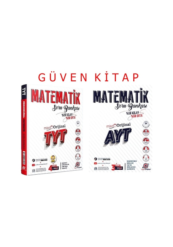 Orijinal Yayınları Tyt-Ayt Mikro Matematik Soru Bankası Seti Fiyatları ve Özellikleri