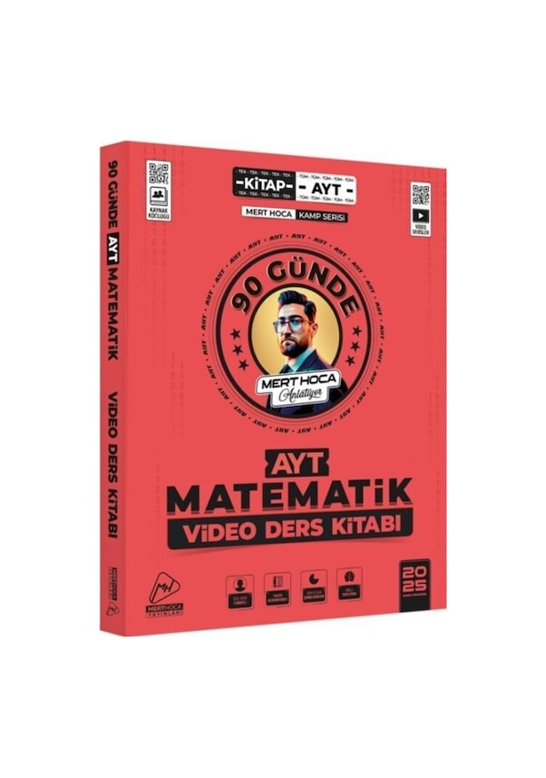 2025 90 Günde Ayt Matematik Kampı Video Ders Kitabı Mert Hoca Fiyatları ve Özellikleri