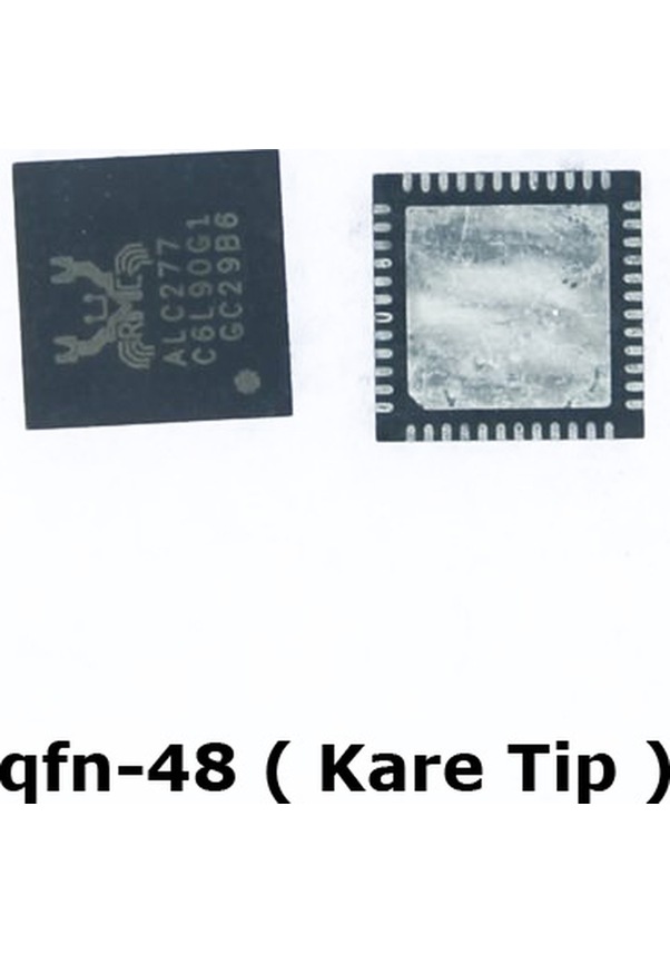 Realtek Alc277, Alc 277 Vb6, Cg Ses Entegre Qfn-48 (Köşeli Tip) Fiyatları ve Özellikleri