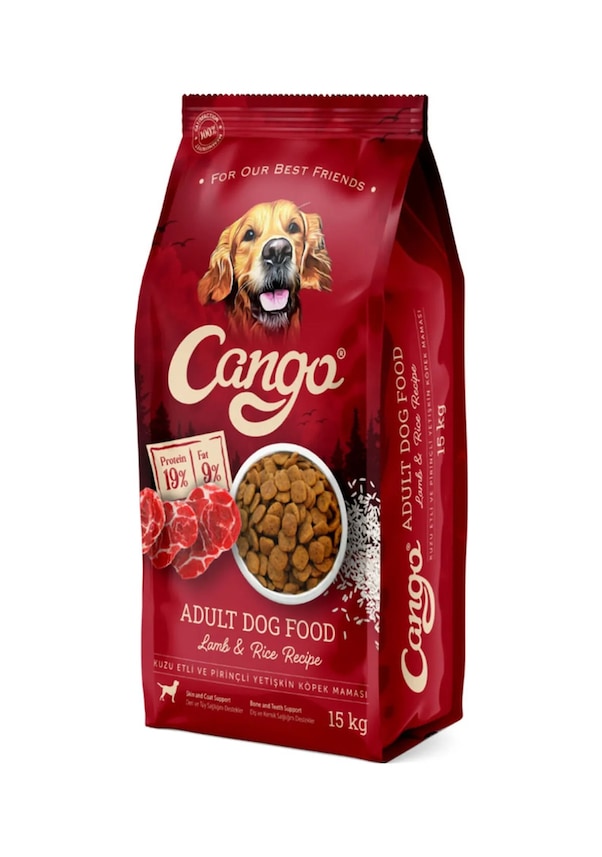 Cango Yetişkin Köpek Maması Kuzu Etli Pirinçli 15kg Fiyatları ve ...