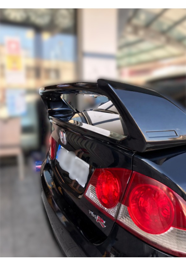 Honda Civic Spoiler 4 Parça Mugen Spoiler 2006-2012 BOYALI Fiyatları ve ...
